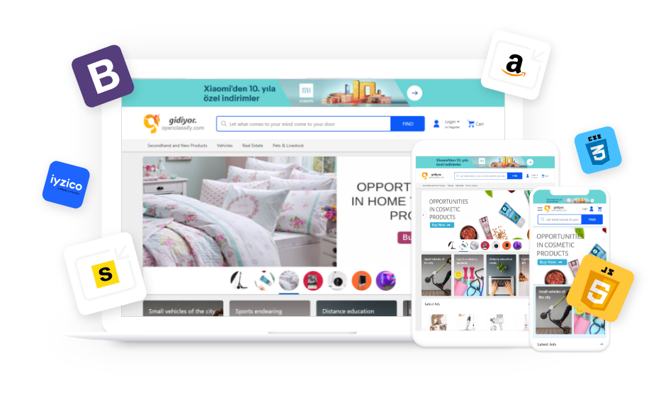 Classifieds Marketplace software script | PHP Classified Ad